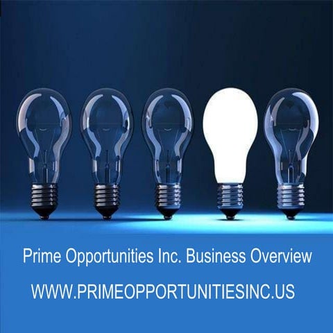 How to become an Energy Broker with Prime Opportunities Inc Energy ...