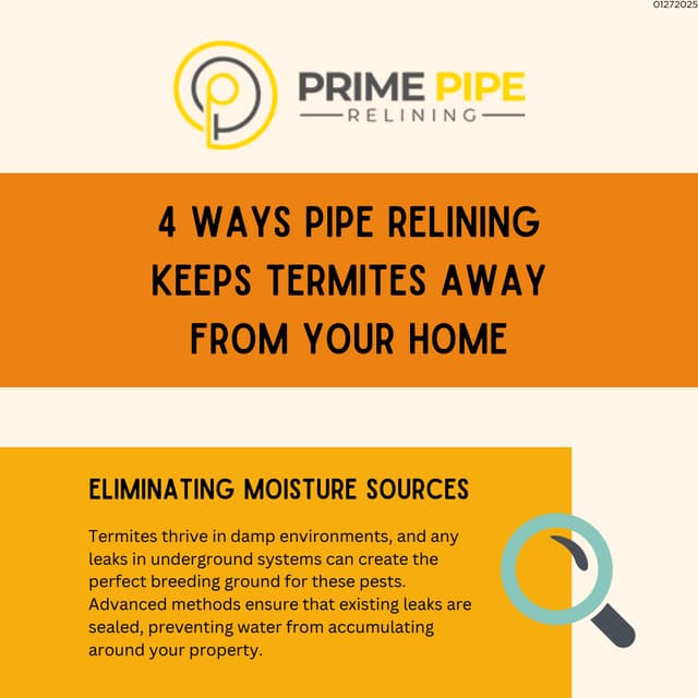 4 Ways Pipe Relining Keeps Termites Away From Your Home | PDF