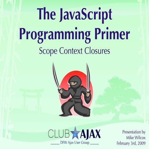 The Javascript Programming Primer Key 4256