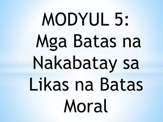 ESP Grade 9 Modyul 12 | PPT