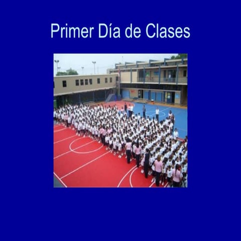 Primer DíA De Clases | PDF