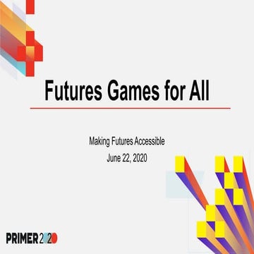 Futures Games for All | PDF