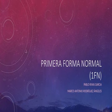 Primera Forma Normal (1FN) sistemas .pptx