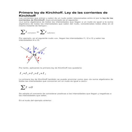 Leyes de kirchhoff ejercicios resueltos 3 | PDF