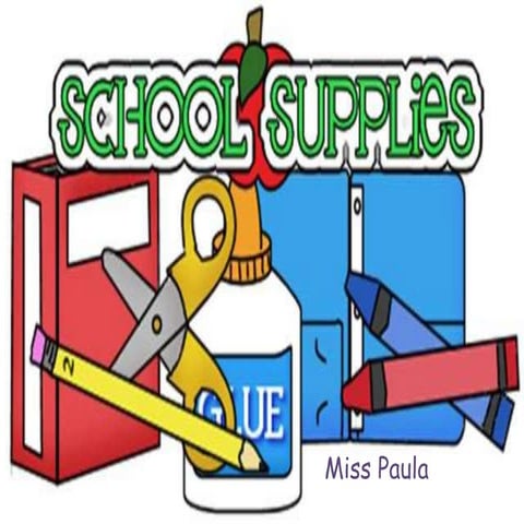 School Supplies | PPTX