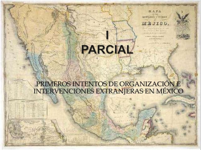 Gobiernos En Mexico De 1821 A 1876 Actores Y Hechos Principales