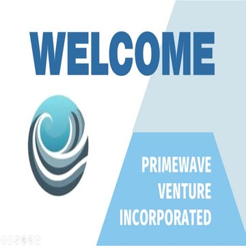 Primewave Venture Incorporated a Membership Ecommerce Platform with Hybrid Affiliate Program | PPT