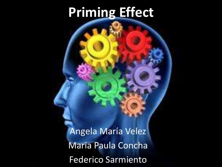 Priming effect
