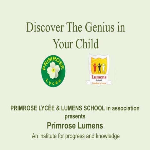 Primrose lumens presentation | PPT