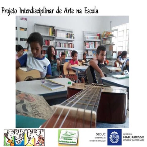 Prinart. Projeto Interdisciplinar de Arte na Escola | PPTX