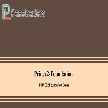PRINCE2-Foundation PRINCE2 Real Exam Questions - 100% Free Prince2-Foundation Dumps | PDF