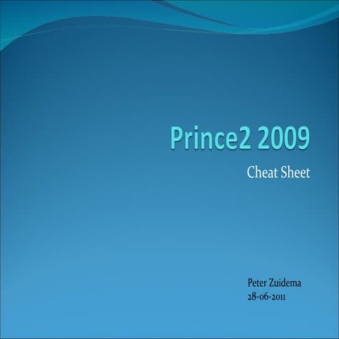 Prince2 2009 | PPT