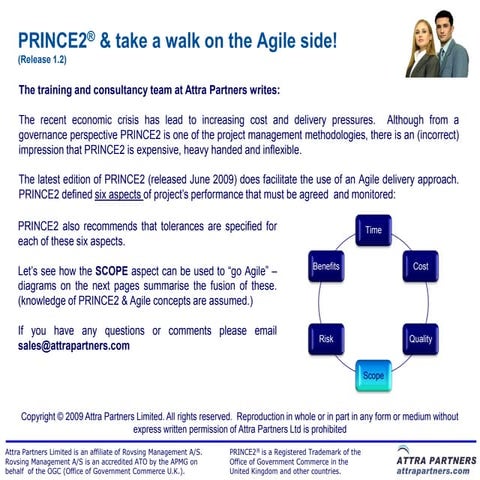 PRINCE2 and Agile | PDF