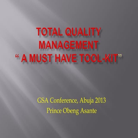 Seven statistical tools of quality | PPTX