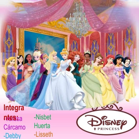 Plantilla De Powerpoint De Princesas De Disney