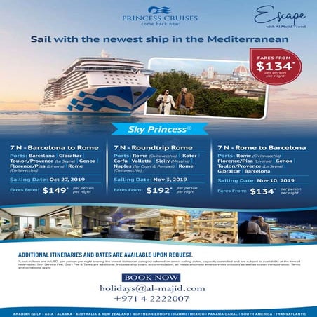 Princess cruises | PDF