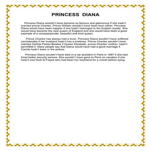 Princess Diana-text | PDF
