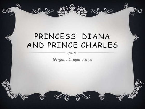 Presentation Of Princess Diana | ODP