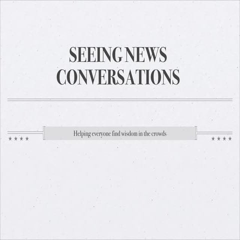 Future of News: Seeing News Conversations | PDF