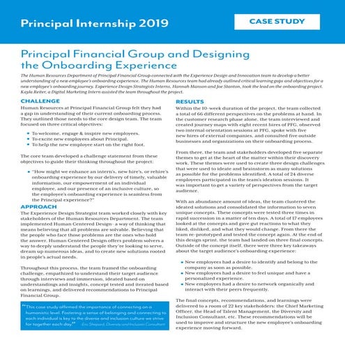 Internship Case study | PDF