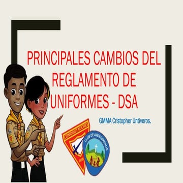 Principales cambios del reglamento de uniformes DSA 2020 | PDF