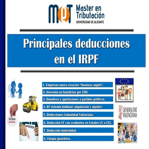 Principales deducciones en el IRPF | PDF