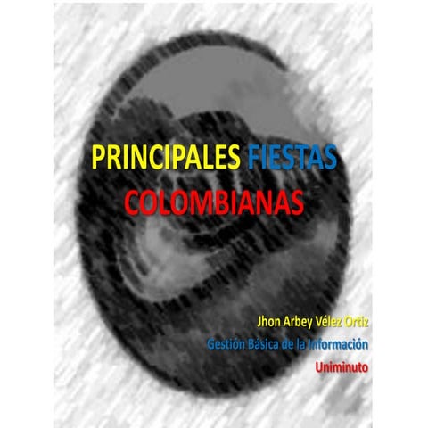 Principales fiestas colombianas | PPTX