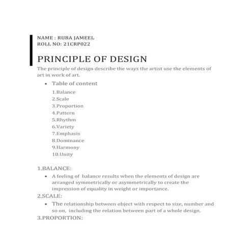 principal of design | PDF