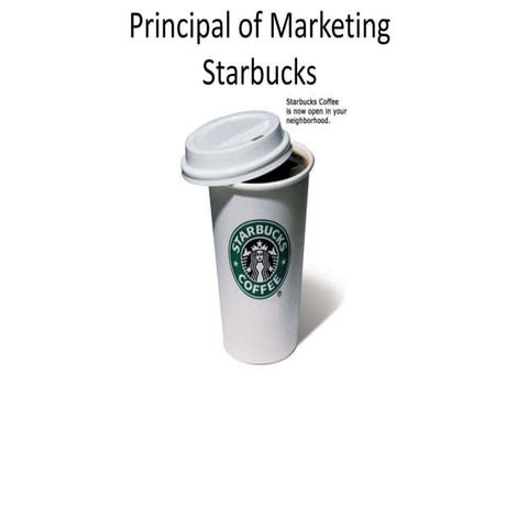 Starbucks - School Project | PPTX