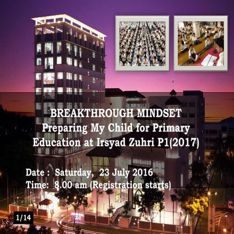 Principal presentation parentsmeetp1(2017)-23july2016 | PDF