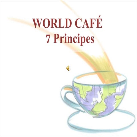 World cafe presentation for the guide (1) | PPT