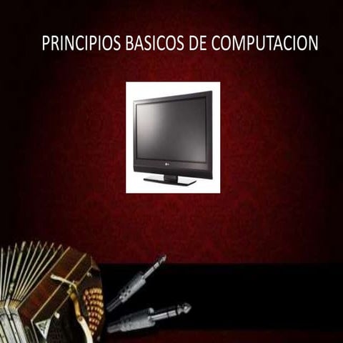 Principios basicos de computacion | PPTX