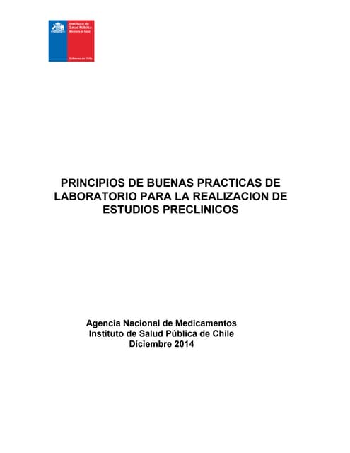 Buenas practicas de laboratorio | PDF