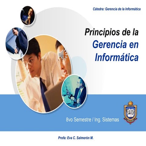 Principios de la Gerencia en Informática | PPSX