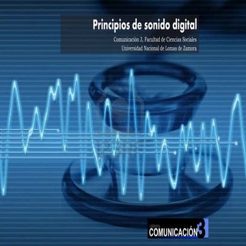 Principios de sonido digital 16 9 | PPSX