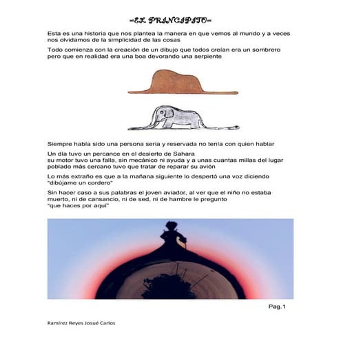 El principito | PPTX