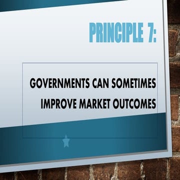 Mankiw's Principle 7 and 8 | PPTX