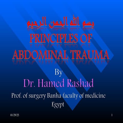 Principle of abdom trauma the lect main.ppt