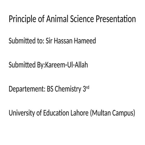 Principle of Animal Science Presentation.pptx