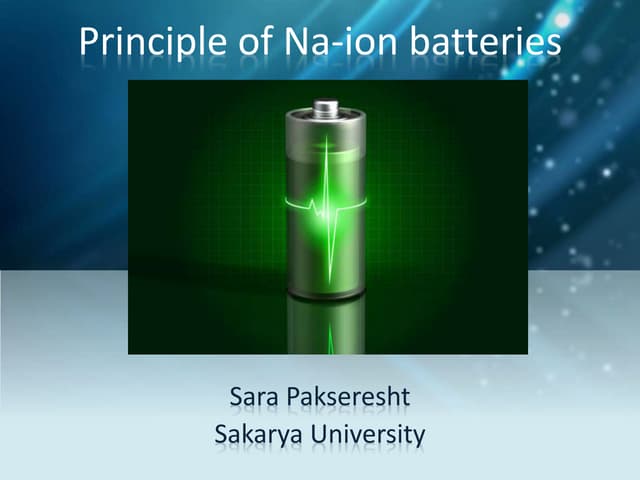 Ni-Cd cell or Nicad battery | PPTX