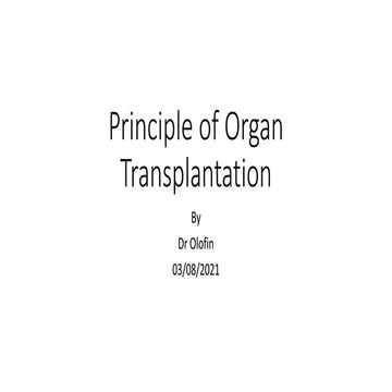 Principle of Organ Transplantation.pptx