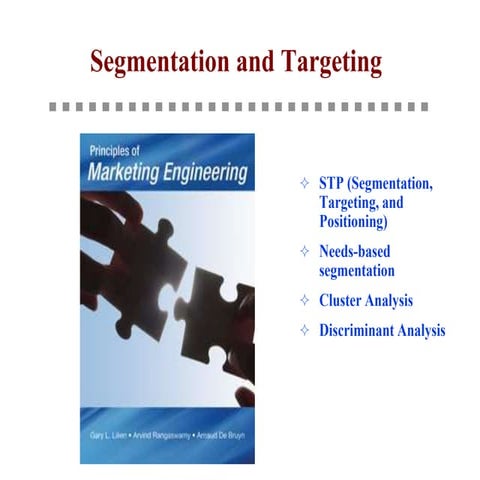 Principles - Ch3 - Segmentation and Targeting | PPT