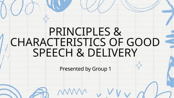 7. Speech Delivery | PPTX