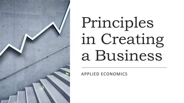 Business_Principles_Presentation - core principles | PPTX