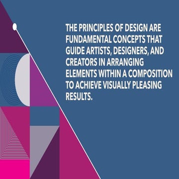 Principles-of-Design in arts in daily living | PDF