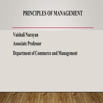 principles-of-management meaning and its process | PPT