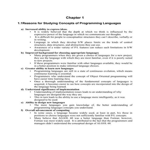 Concepts of Programming Languages 10th Edition Robert W. Sebesta Solu…