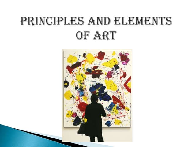 Elements & Principles of Art Design PowerPoint | PPTX