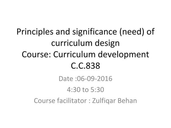 Curriculum terms and concepts | PDF