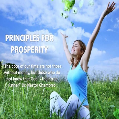 Principles for prosperity | PPT